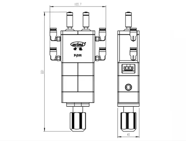 Pneumatic stainless steel ab Double liquid Two component static mixing ...